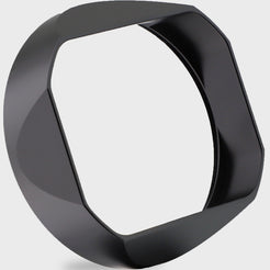 Haoge Metal Square Lens Hood for Leica Q3-43 q3 43 Camera Accessories ...