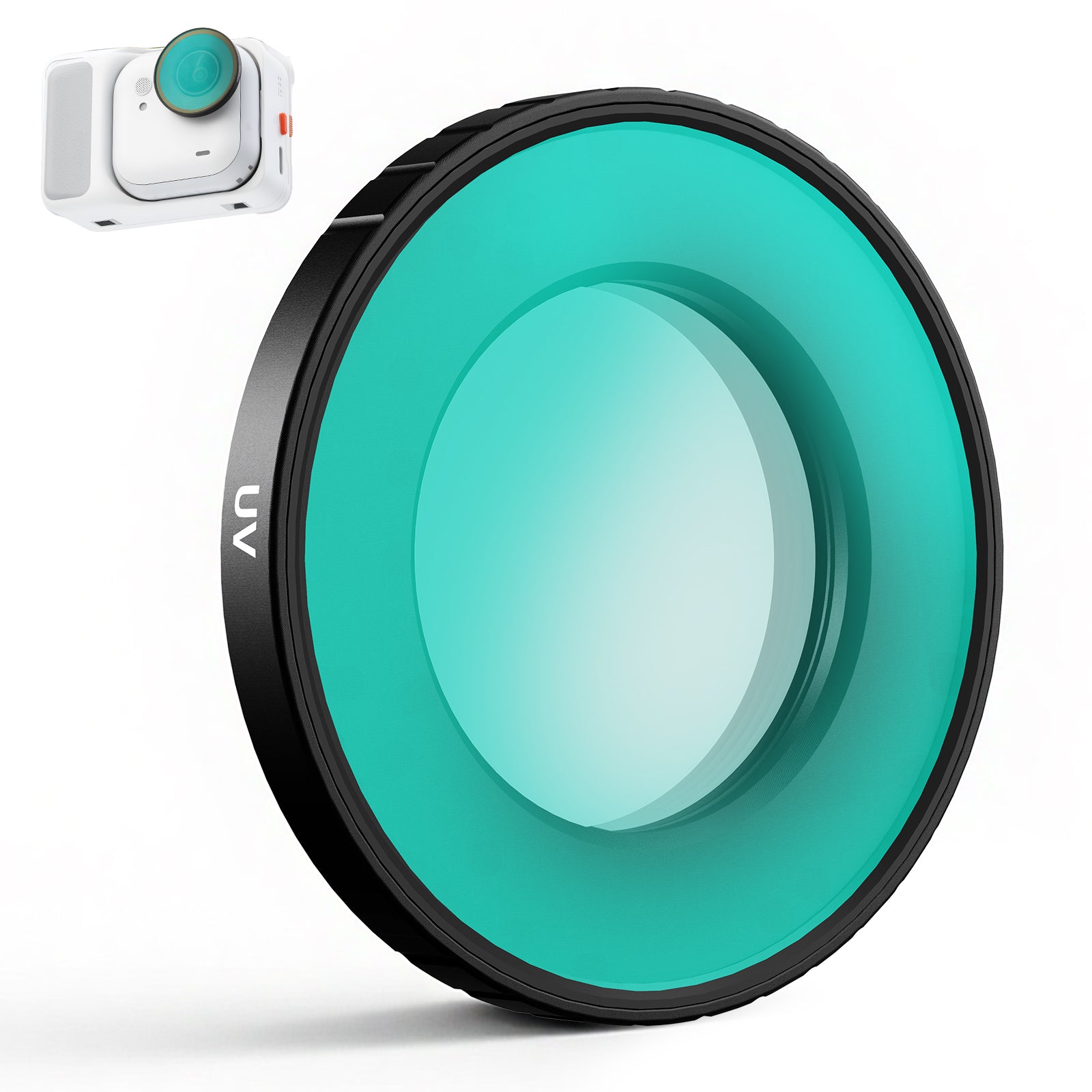 Haoge UV-Filter für Insta360 GO Ultra, mehrfach beschichtete Linsensch ...
